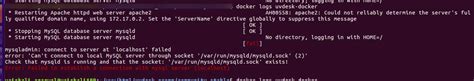 Mysql Connection Gets Failed When Deploy With Docker Issue Uvdesk Community Skeleton