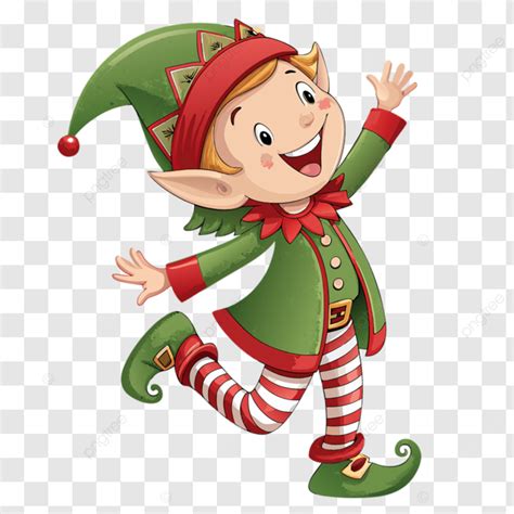 즐거운 크리스마스 엘프 조각상을 입고 있다 즐거운 크리스마스 휴일 Png 일러스트 및 이미지 에 대한 무료 다운로드 Pngtree