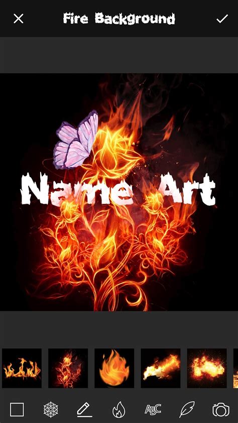 Fire Effect Name Art Maker Apk For Android Download