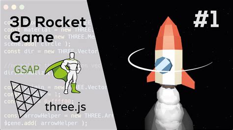 rocket 3d part 1 rocket model with smoke animation effect youtube