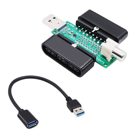 Jixopn For Snac Playstation Psx Controller Converter Adapter Converter
