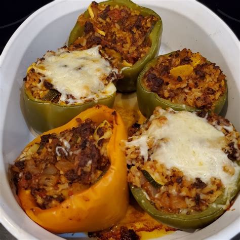 Vegetarian Stuffed Peppers Nine Recipes