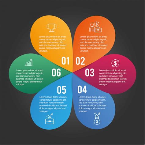 인포 그래픽 단계 무료 벡터