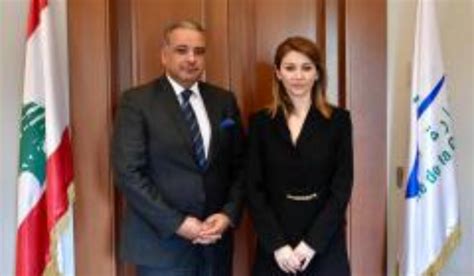الوكالة الوطنية للإعلام المرتضى التقى صليبا وتداولا نشاطات المركز