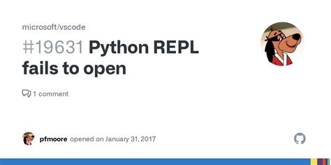 Python Repl Fails To Open Issue Microsoft Vscode Github