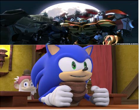 Sonics Reaction To Transformers Prime By Erin Gamer 90 On Deviantart