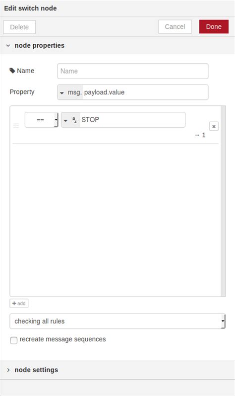 Rollershutter State On Nodered Installation OpenHAB Community