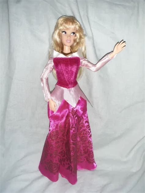 Barbie Type Disney Princess Aurora Sleeping Beauty Doll Articulated