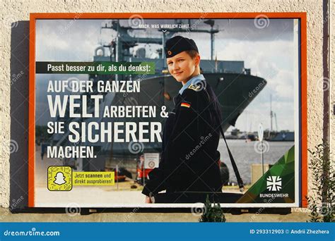 Emblem From Bundeswehr Wir Dienen Deutschland On A Military Car