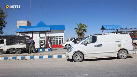 ازدحام على محطات الوقود في منبج