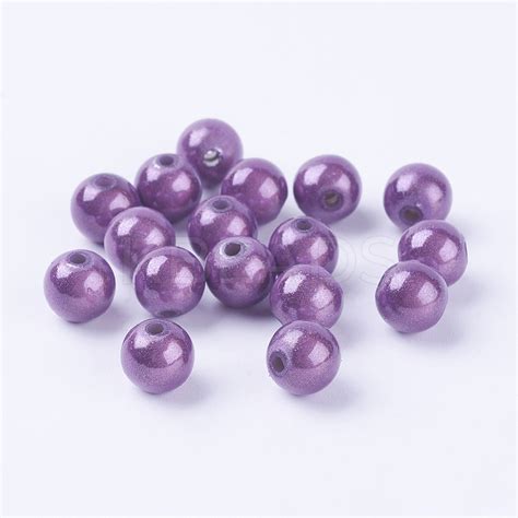 Wholesale Spray Painted Acrylic Beads