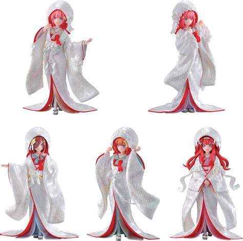 Amazon 一番くじ 五等分の花嫁∬ ～祝福の門出～ 中野一花 二乃 三玖 四葉 五月 白無垢フィギュア フィギュア・ドール 通販