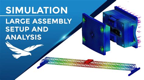 Solidworks Simulation Large Assembly Analysis Youtube