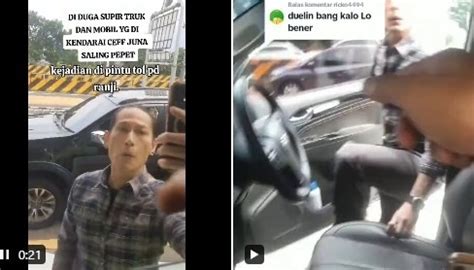 Adu Mulut Dengan Sopir Truk Di Gerbang Tol Ini Rekam Jejak Pendidikan