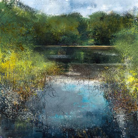 Trevider Pool Lithoprint Kurt Jackson Editions