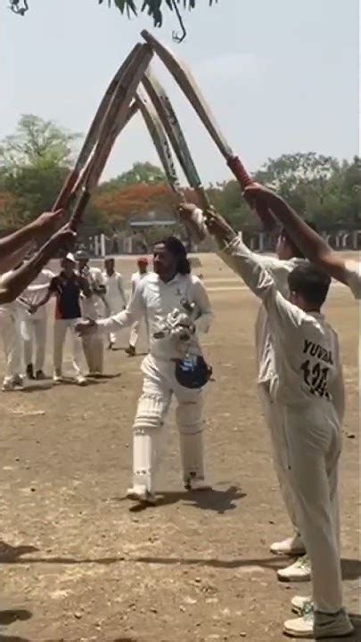 Great Ining 💯 Raju Bhayya 100 Cricketshorts Cricketlover Mhow Sports Acedemy Youtube