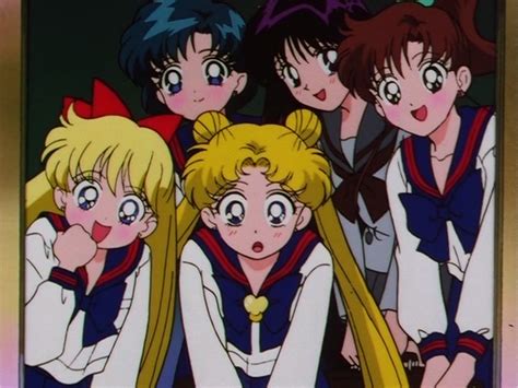 Serena Usagi And Friends Blushing By Ugsf On Deviantart