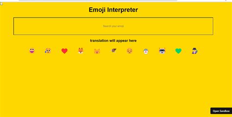 Github Khemanthrajuemoji Interpreter Created With Codesandbox