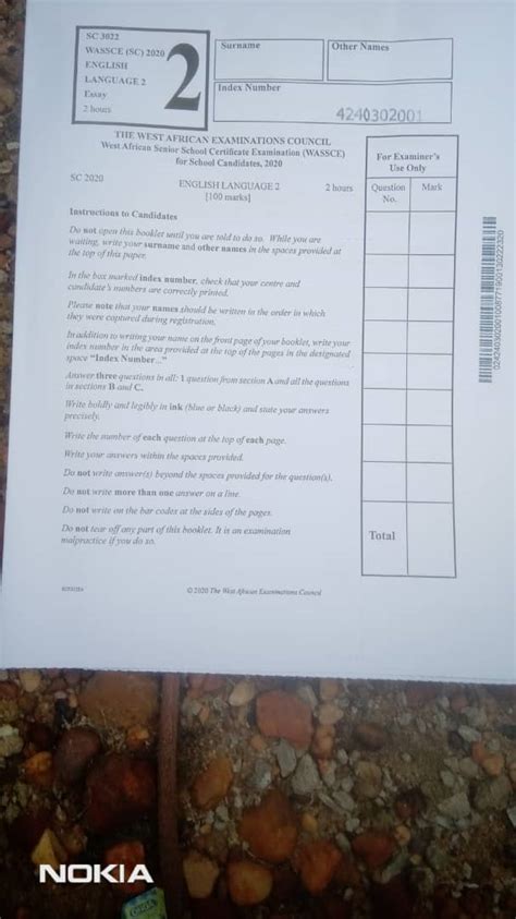 WASSCE ENGLISH LANGUAGE QUESTIONS AND ANSWERS BY COOLBOY FOR SIERRA LEONE GHANA