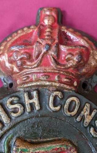 Royal Irish Constabulary Station Plaque 1901 1921