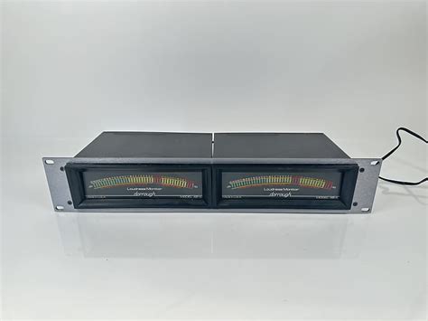 Dorrough Analog Loudness Meters Model 40a Pair Rack Reverb