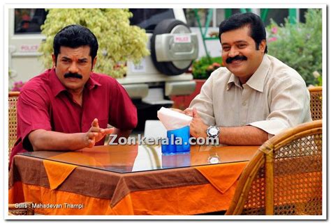 Mukesh And Suresh Gopi 1 - Malayalam Movie Vairam Stills