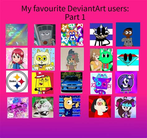 Part 1 Of My Favourite Deviantart Users By Goldenythriller07 On Deviantart