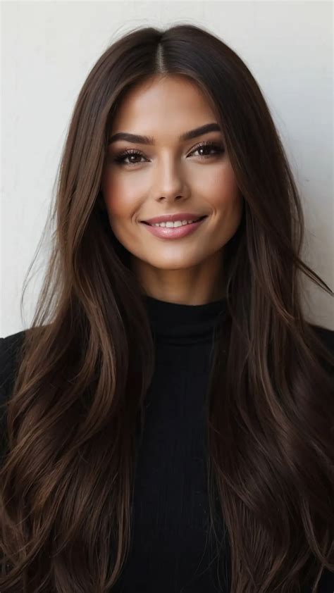 Chocolate Dreams 15 Stunning Dark Brown Hair Ideas To Try Cheerful Talks