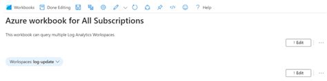 Creating Azure Workbook