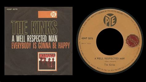 The Kinks A Well Respected Man 1965 Youtube