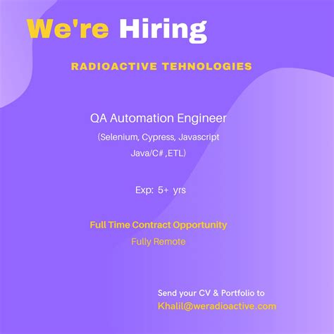 radioactive technologies on linkedin hiring remotework share