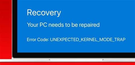 أفضل 8 إصلاحات لمشكلة الموت الزرقاء Unexpected Kernel Mode Trap في Windows أحلى هاوم