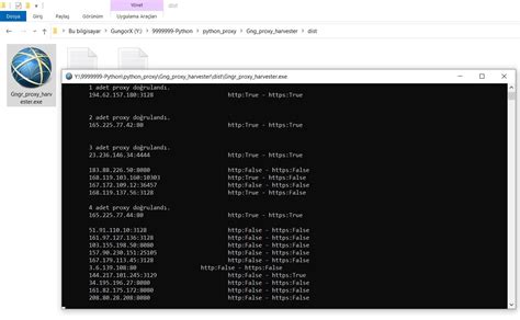 Github Abdulkadir Gungor Gngr Proxy Harvester It Checks The Free Proxy Addresses It Collects