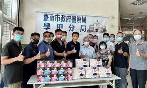 學甲警友辦事處 在地漁產慰問學甲分局同仁