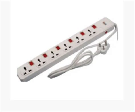 6 Sockets 6 Switch 2mtr Extension Socket At ₹ 530piece Multi Plug Extension In Bengaluru