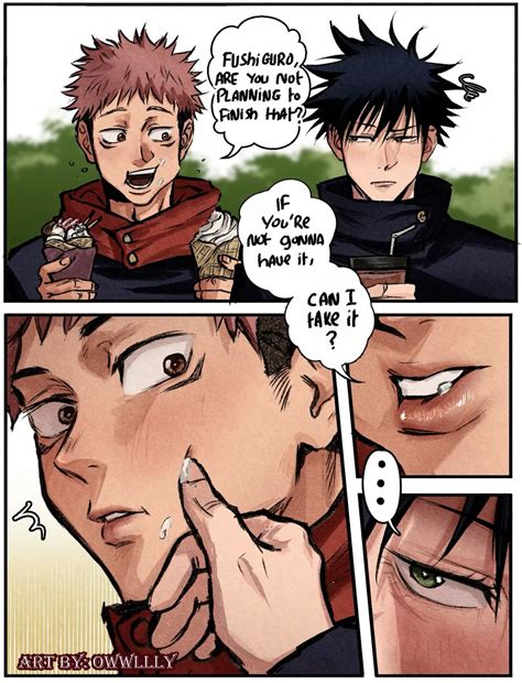 Yuji X Megumi Jjk Sukuna X Megumi Funny Jujutsu Kaisen Comic