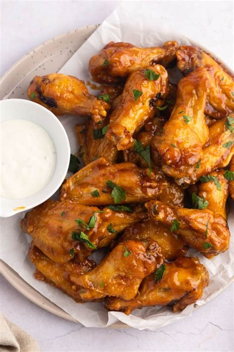 Alitas de pollo con mango y habanero receta fácil