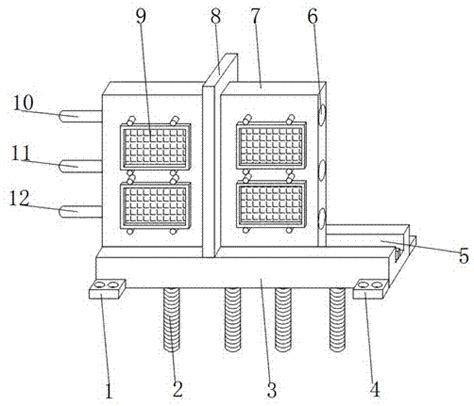 一种钢结构拼装可调式建筑墙体的制作方法
