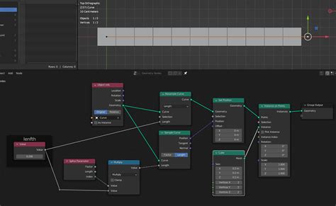 Instancing An Object Through A Curve With Fixed Distance Between Each