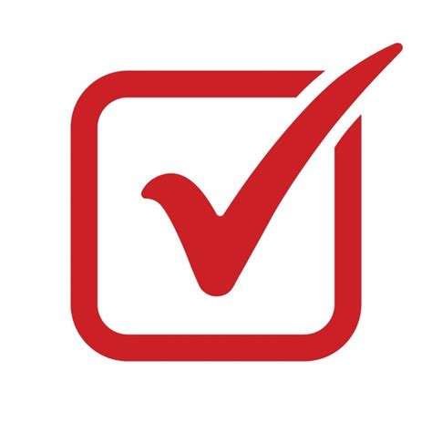 54 202 Check Mark Red Stock Vectors And Vector Art Shutterstock