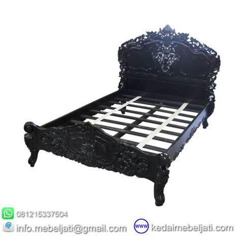 Beli Tempat Tidur Antik Ukiran Rococco Mewah Dari Kedai Mebel Jepara