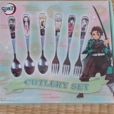 鬼滅の刃 カトラリーセット 新品未開封 炭治郎 禰豆子 伊之助 善逸 メルカリ
