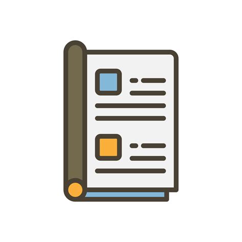 Magazine Icon For Your Website Design Logo App Ui 20195225 Vector