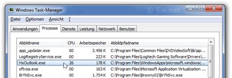 HxOutlook Exe Windows Prozess Was Ist Das