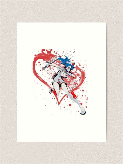 Valentine Skullgirls Valentine Skullgirls Art Print For Sale By