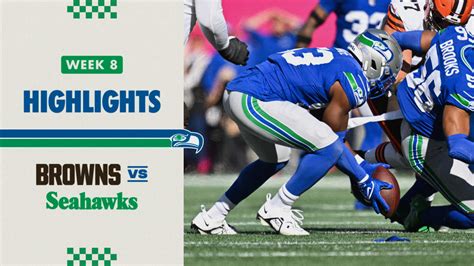 Week Seahawks Vs Browns Full Highlights