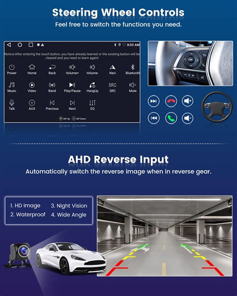 Snapklik Roinvou G Android CarPlay Stereo For Jeep Wrangler Doors