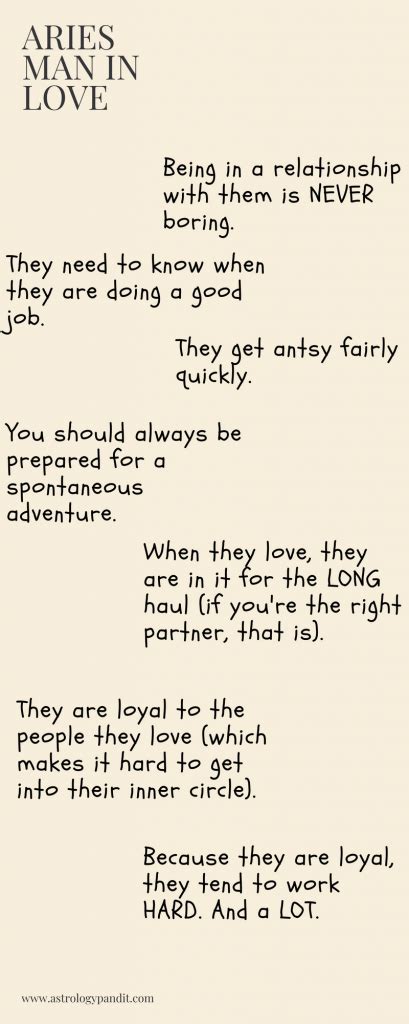 Aries Man In Love Astrologypandit