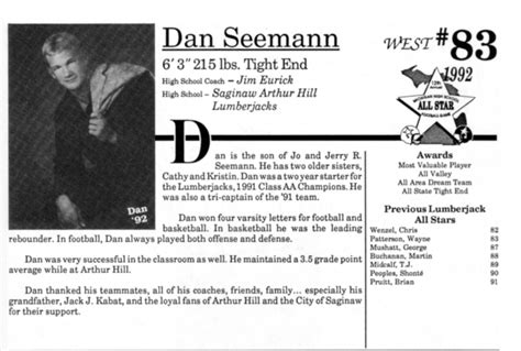 Dan Seeman Mhsfca