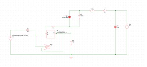 What Causes The Vge Waveform To Drop When Igbt Is Turned On